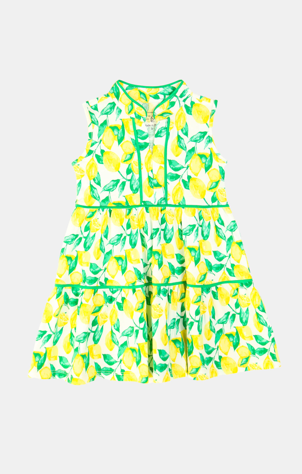 Girls Robin Dress in Lemonade – Duffield Lane