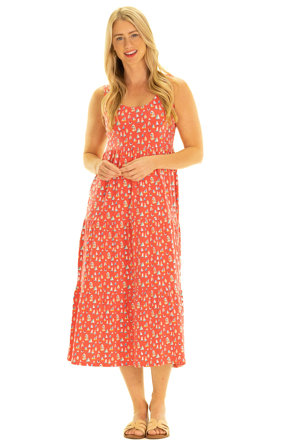 The Lucy Dress in Leland Gal Set Sail Print – Duffield Lane