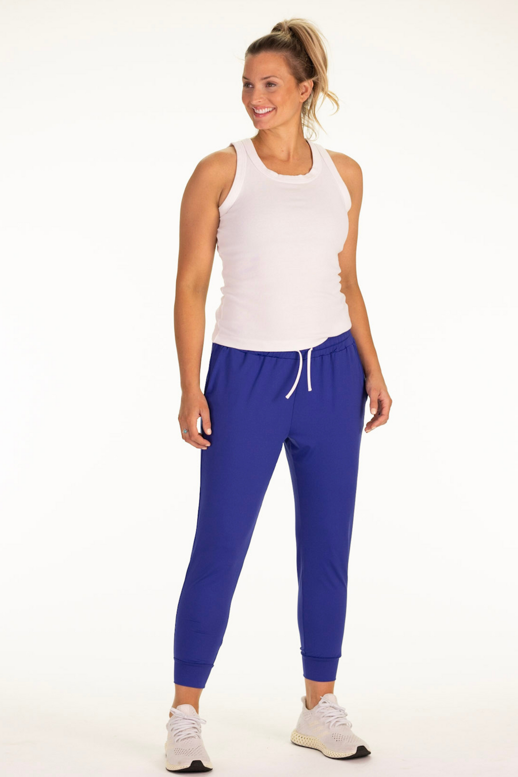 The Performance Natasha Jogger in Bright Blue – Duffield Lane